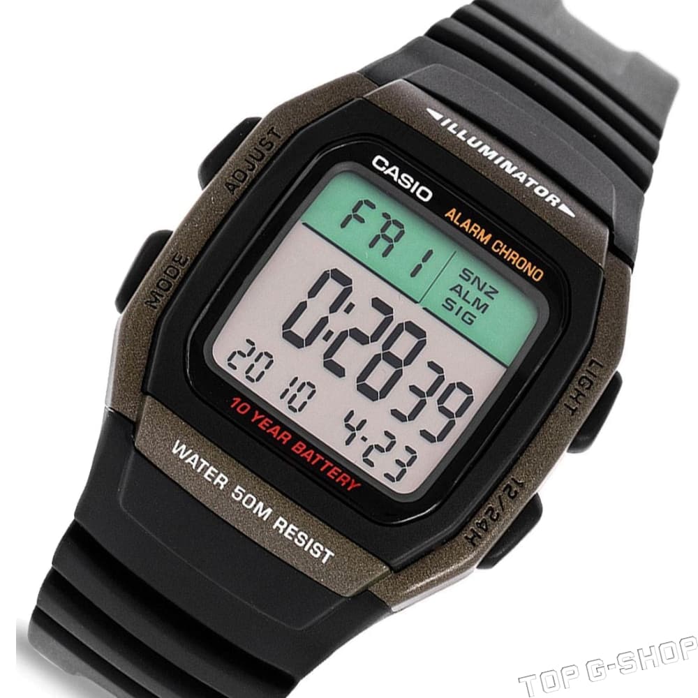 Casio Original W-96H-3A - заказать наручные часы в Топджишоп