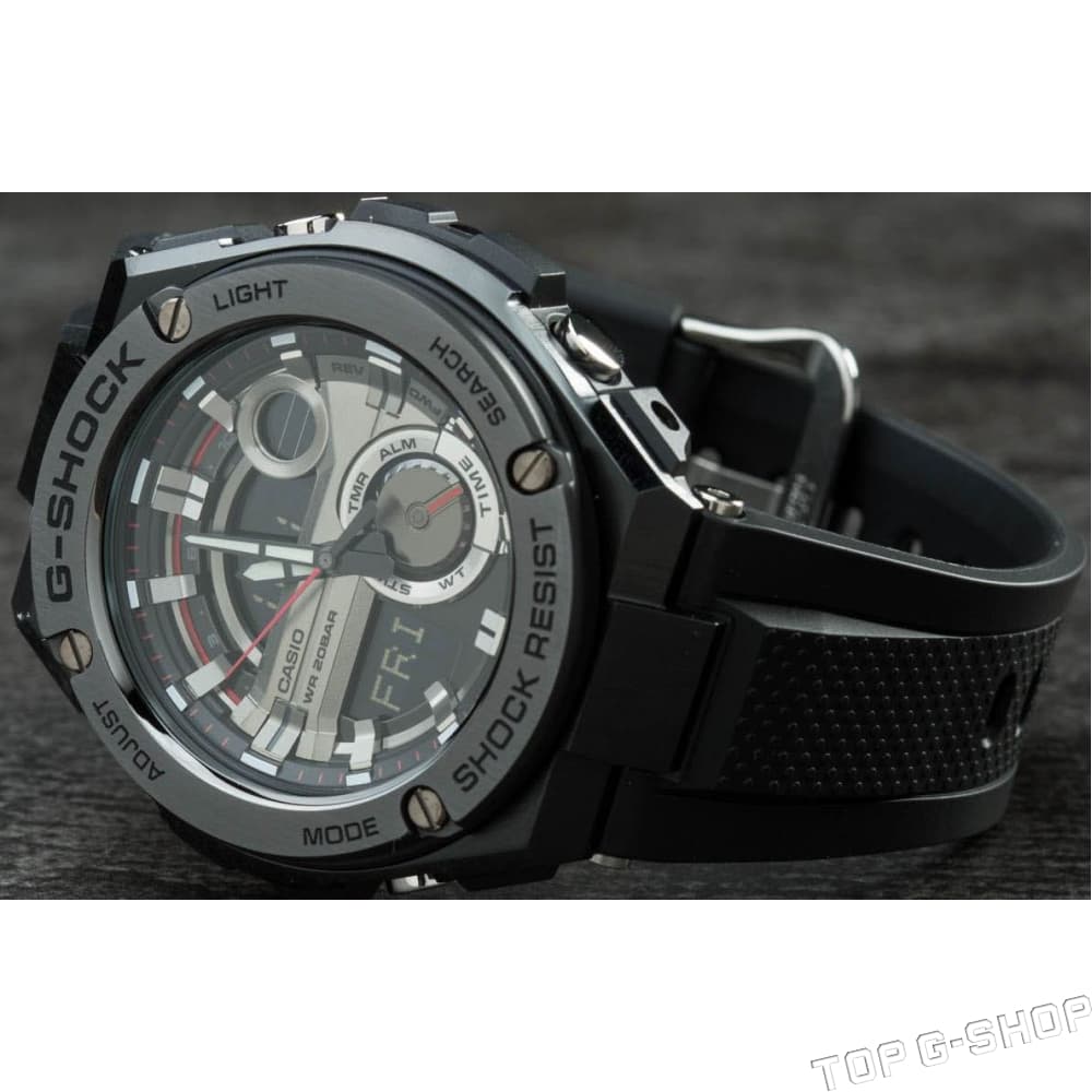 Casio G-Shock GST-210B-1A - заказать наручные часы в Топджишоп